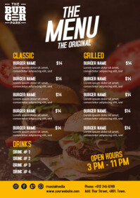 Menu Ads Template | PosterMyWall
