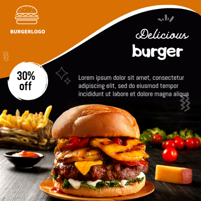 burger menu Template | PosterMyWall