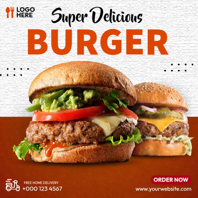 Burger Menu Flyers Template | PosterMyWall