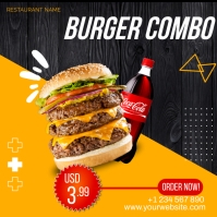 Burger Offer Template | PosterMyWall