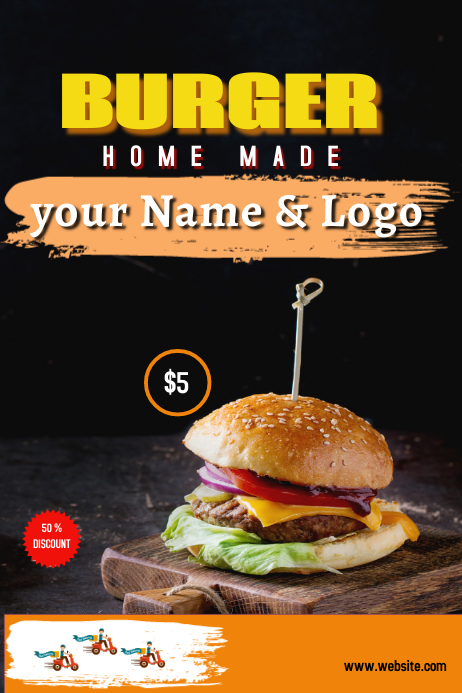 Copy of Burger Post | PosterMyWall