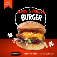 Zinger Burger Banner Template | PosterMyWall