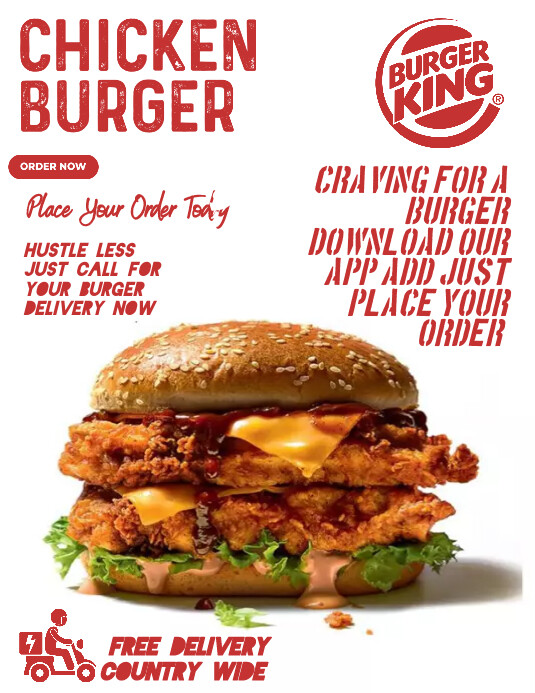 burger poster Template | PosterMyWall