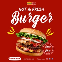 Poster Burger Templat | PosterMyWall