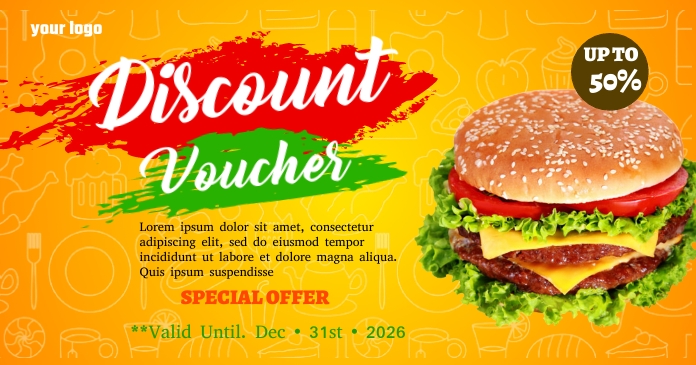 burger poster template | PosterMyWall