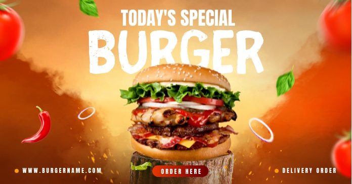 Burger Promo Deals Template | PosterMyWall