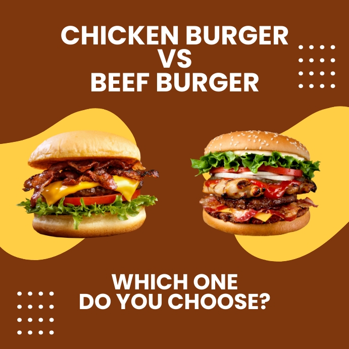 Burger Promo Instagram Post Template | PosterMyWall