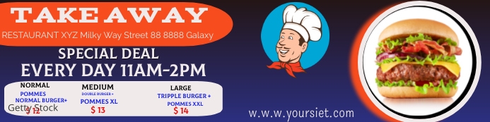 Burger Restaurant menu (1) Template | PosterMyWall