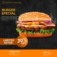 burger sale Template | PosterMyWall