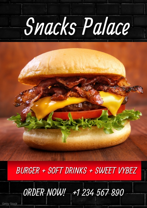 burger sale Template | PosterMyWall
