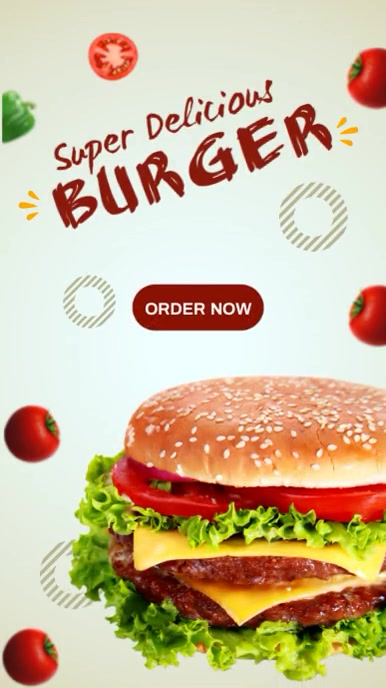 BURGER STORY Template | PosterMyWall