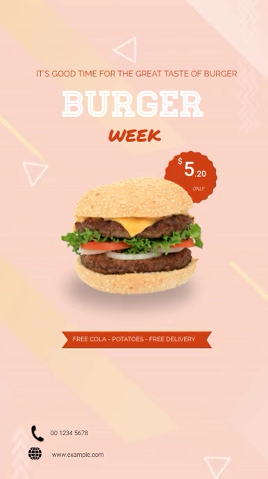 Copy of Burger Week Fast Food Free Flyer Template | PosterMyWall