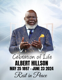 funeral flyer Template | PosterMyWall