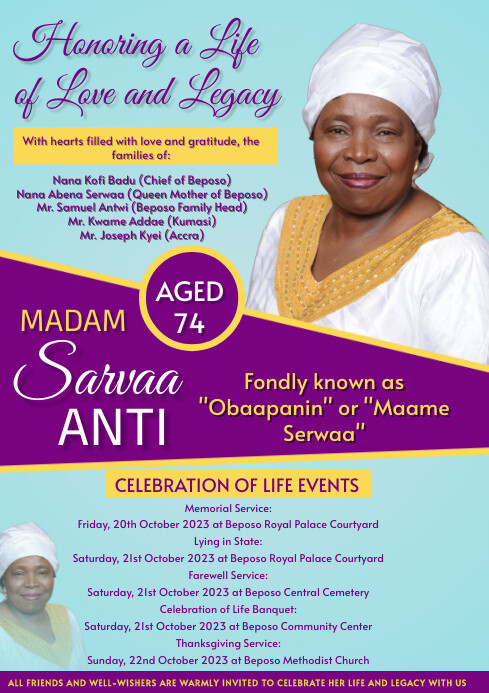 Burial Poster Template | PosterMyWall