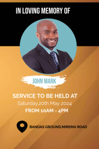 160+ Free Templates for 'Burial poster template' | PosterMyWall