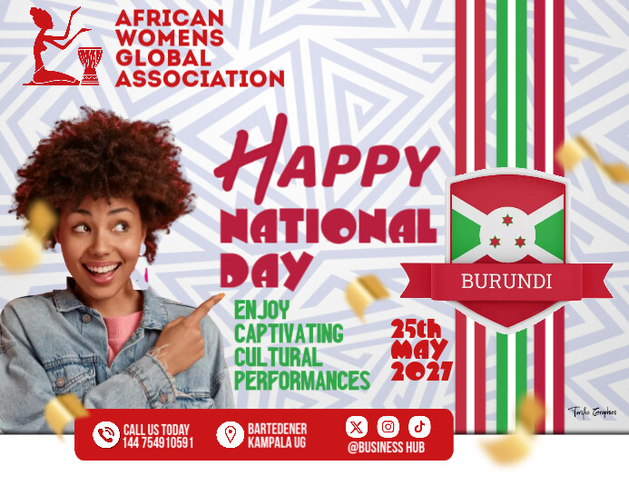 Burundi National Day Template | PosterMyWall