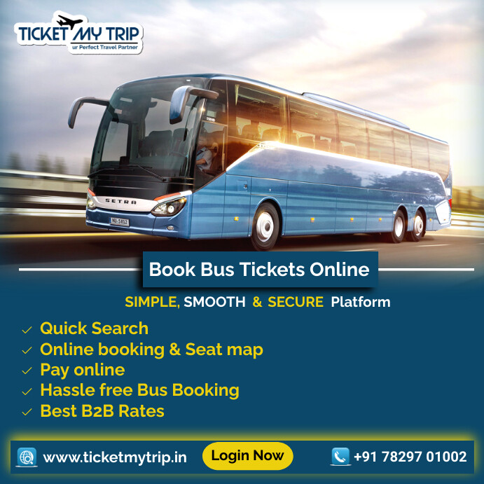 Copy of Bus Booking | PosterMyWall