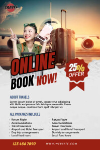 Bus Ticket Flyer Template | PosterMyWall