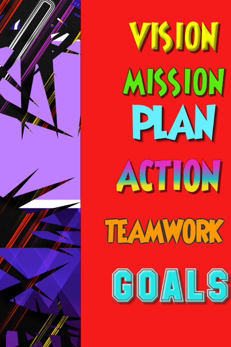 Business, action, goal, plan, project flyer poster Template | PosterMyWall