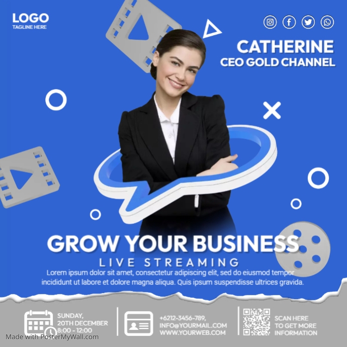 Business Ad Template | PosterMyWall