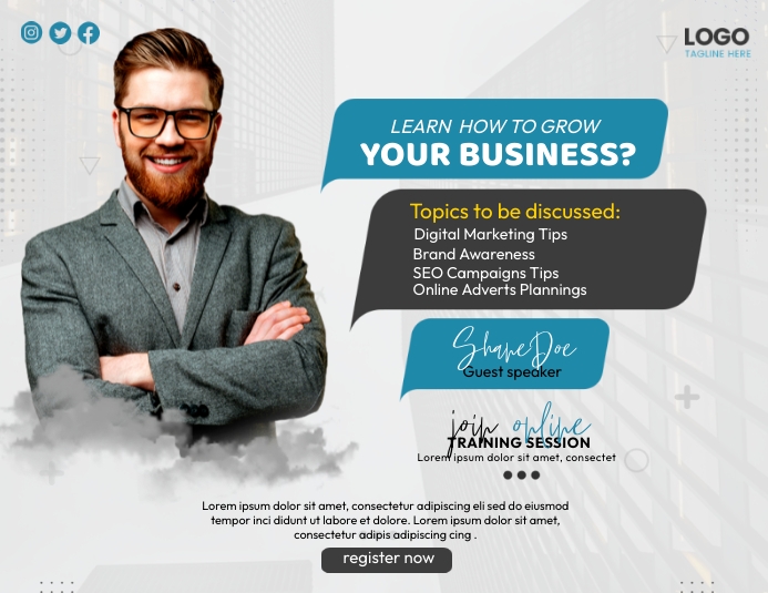 Business Ads Template | PosterMyWall