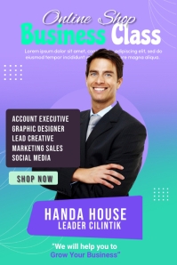 Business Class Ads Template | PosterMyWall