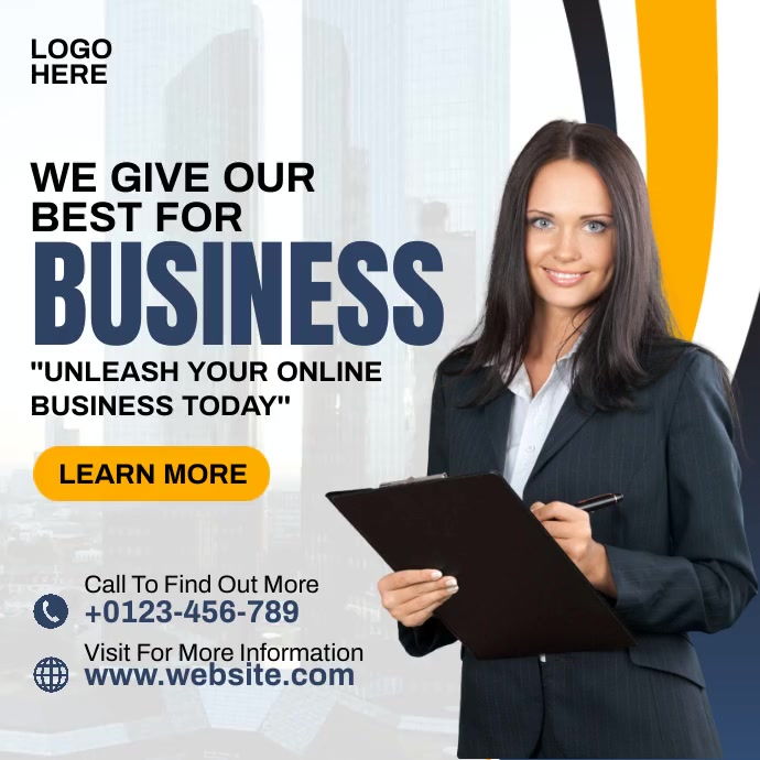 Business Ads Template | PosterMyWall