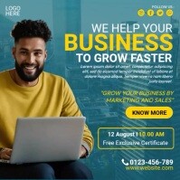 Business Work Ads Template | PosterMyWall