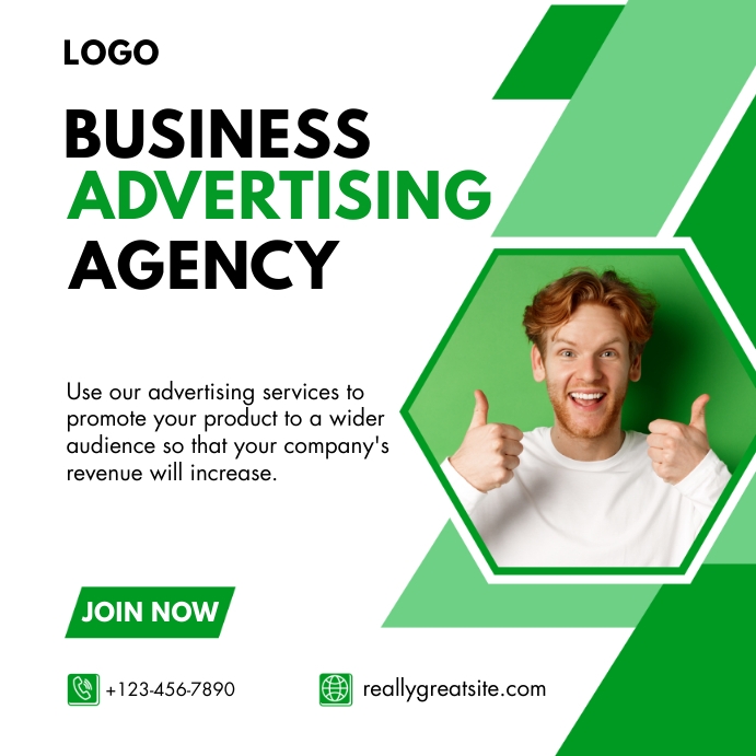 Copy of BUSINESS ADVERTISING AGENCY TEMPLATE | PosterMyWall