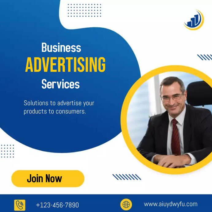 Business Advertising Services Template | PosterMyWall