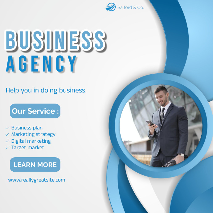 Copy of Business Agency | PosterMyWall