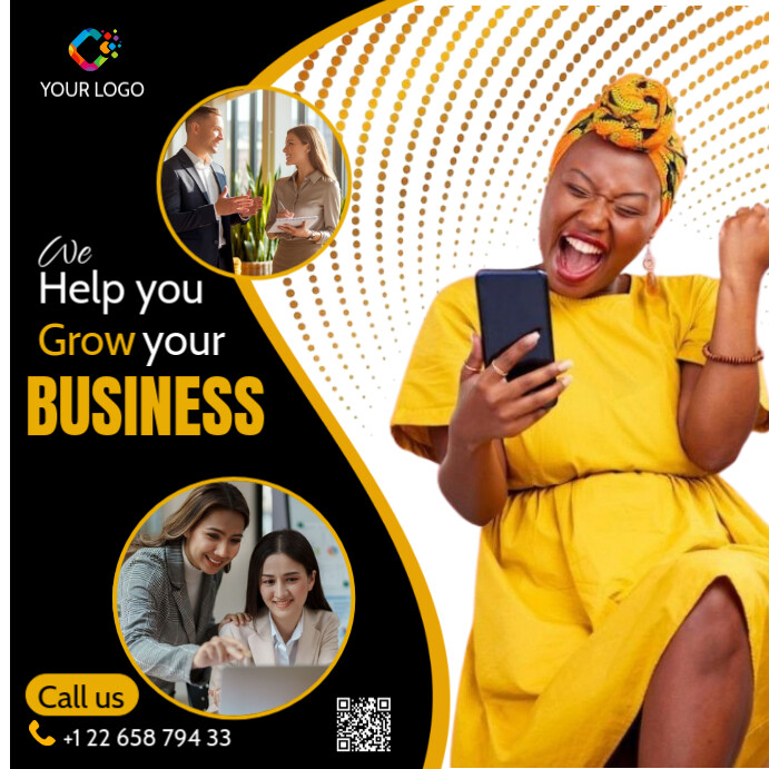 Plantilla de Business and management flyer template | PosterMyWall