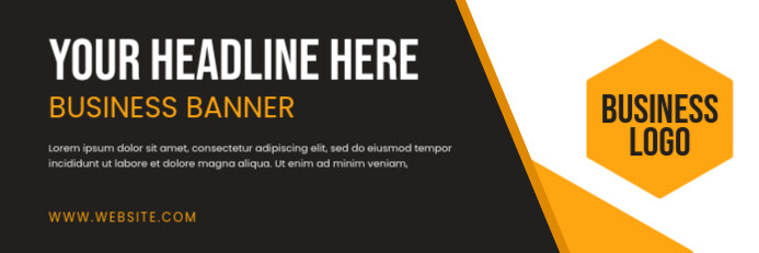 BUSINESS BANNER TEMPLATE | PosterMyWall