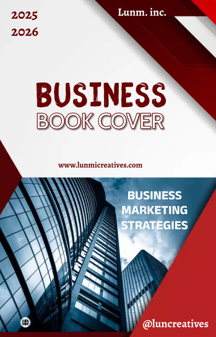 Business book cover template | PosterMyWall
