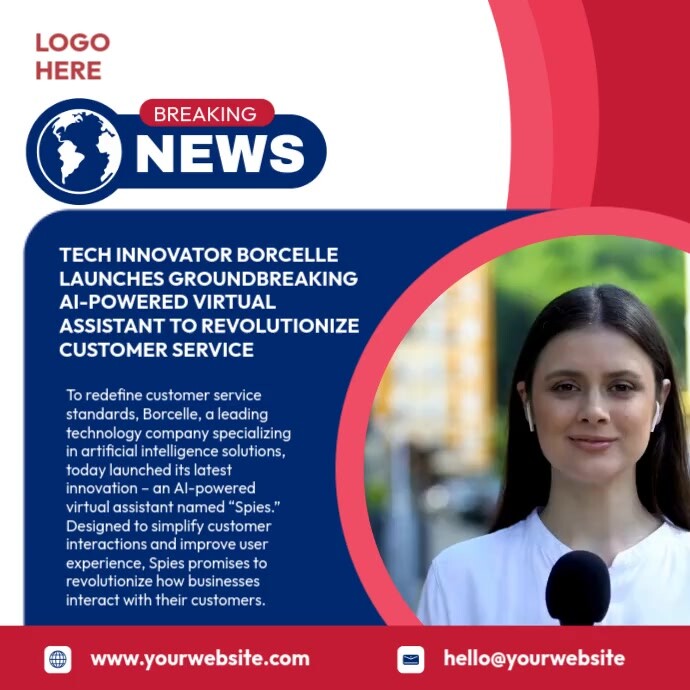 Business Breaking News Template | PosterMyWall