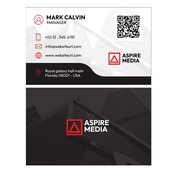 Business Calling Card Template | PosterMyWall