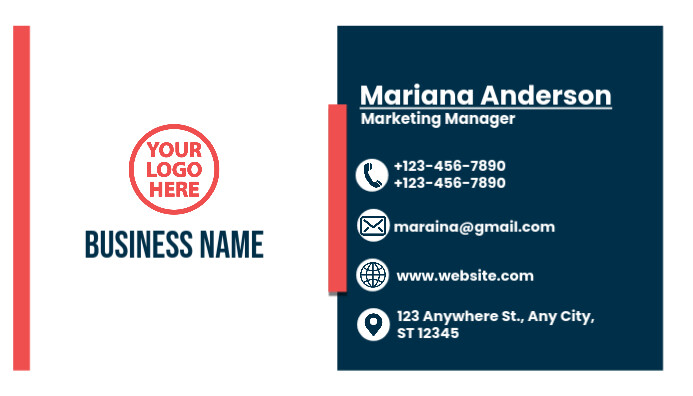 Copy of Business card 2025 | PosterMyWall