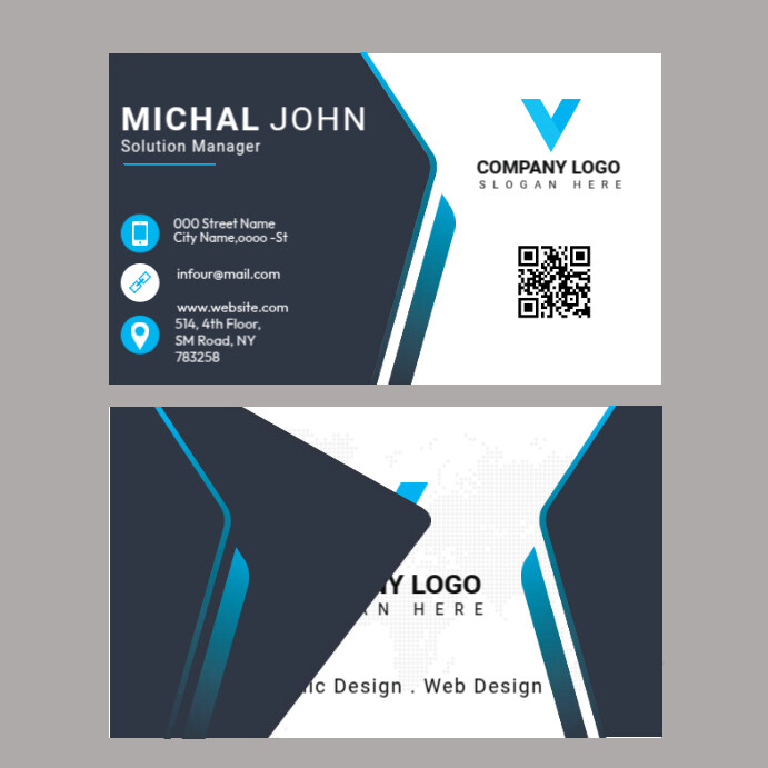 Business Card Ads Template | PosterMyWall