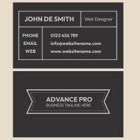 Business Card Ads Template | PosterMyWall