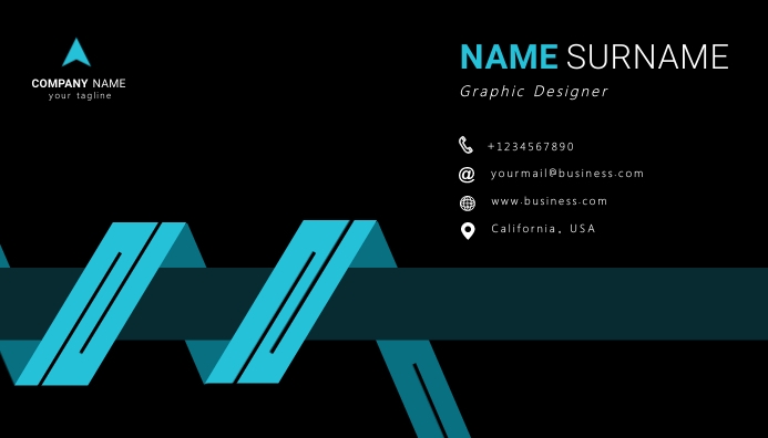 Business card and name card design template | PosterMyWall