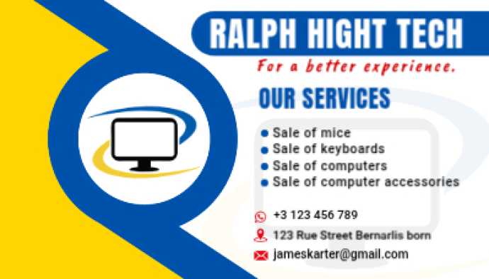 Business Card compagny Template | PosterMyWall