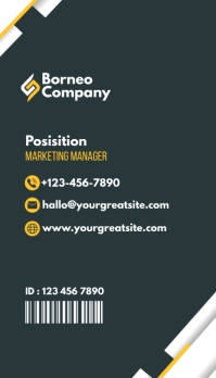 ID Card Template | PosterMyWall