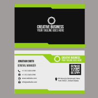 Company Business Calling Card Template | PosterMyWall