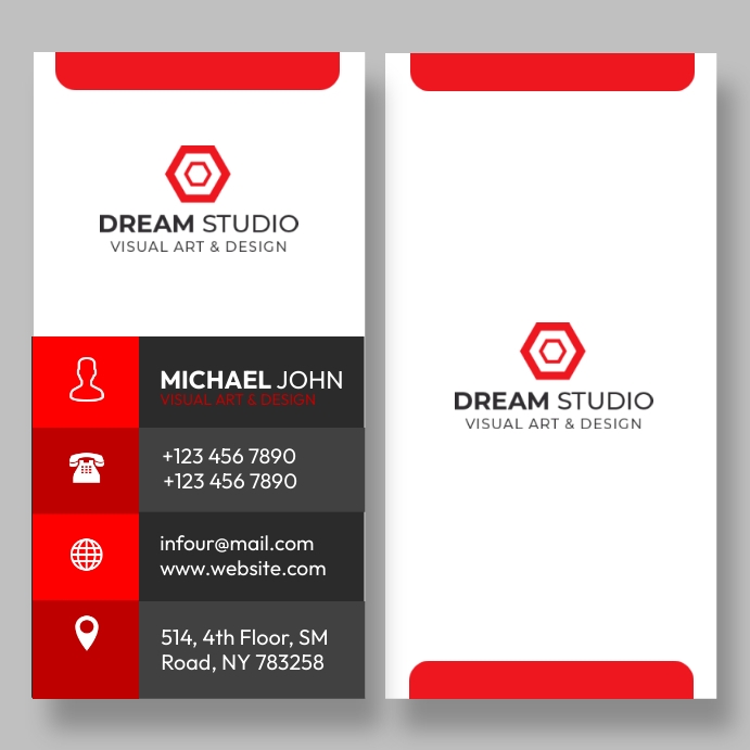 Business Card Template | PosterMyWall