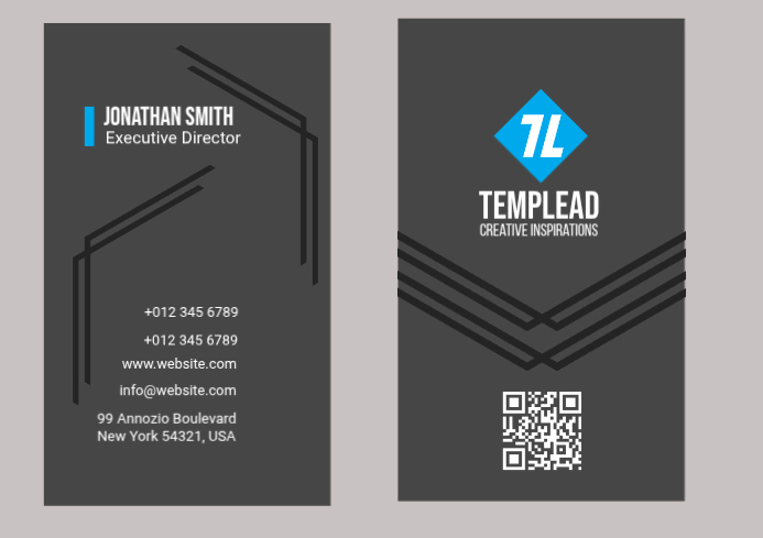 Business Card Template | PosterMyWall