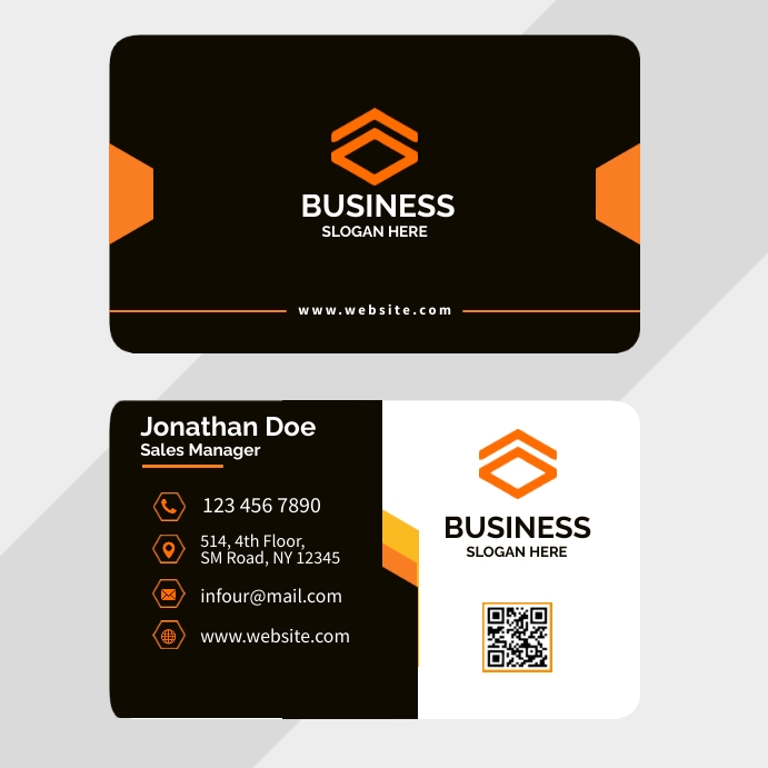 Business Card Design Template | PosterMyWall