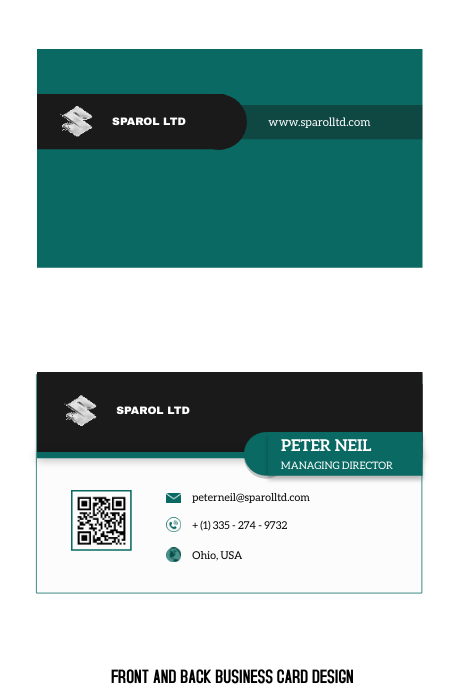 Business card design Template | PosterMyWall