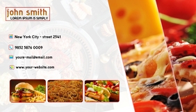 Cooking classes business Card Template | PosterMyWall