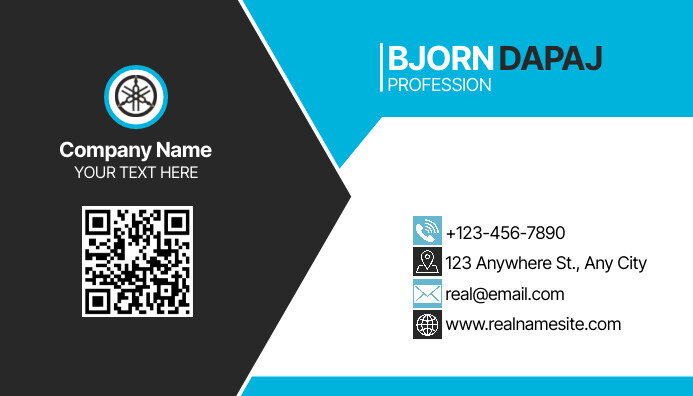 Business Card Templat | PosterMyWall