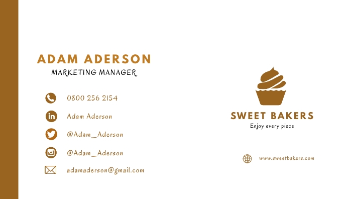 Business card flyer Template | PosterMyWall